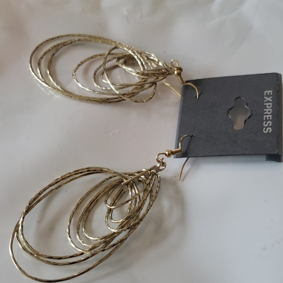 Express | Jewelry | Express Gold Earrings | Poshmark
